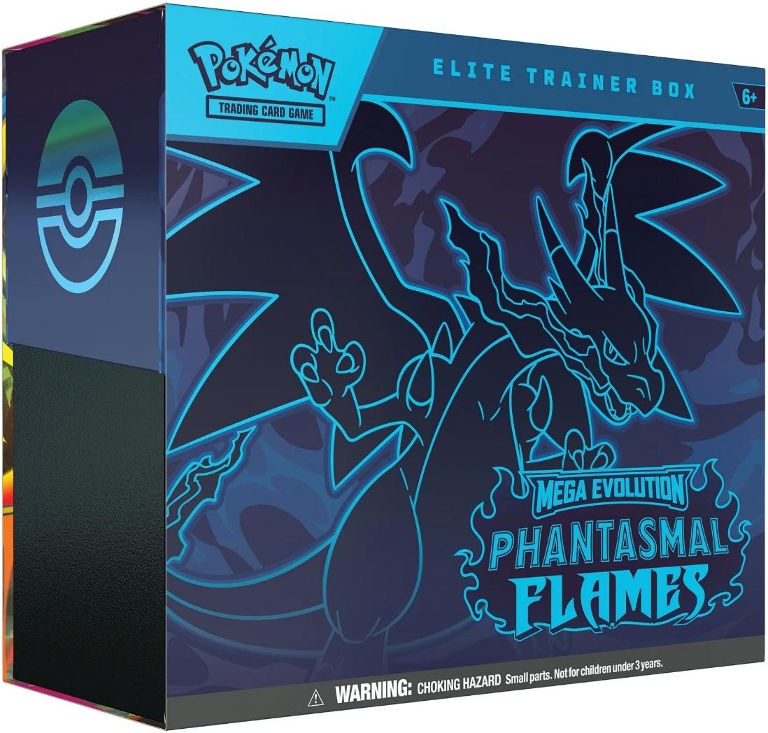 Pokémon TCG: Mega Evolution Phantasmal Flames Elite Trainer Box (Pre O ...