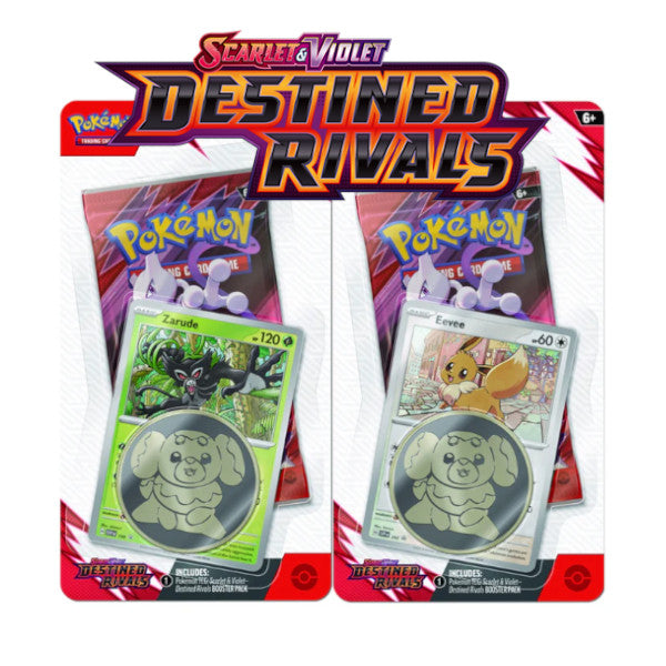 Pokémon TCG: Scarlet & Violet - Destined Rivals Checklane Blisters ...