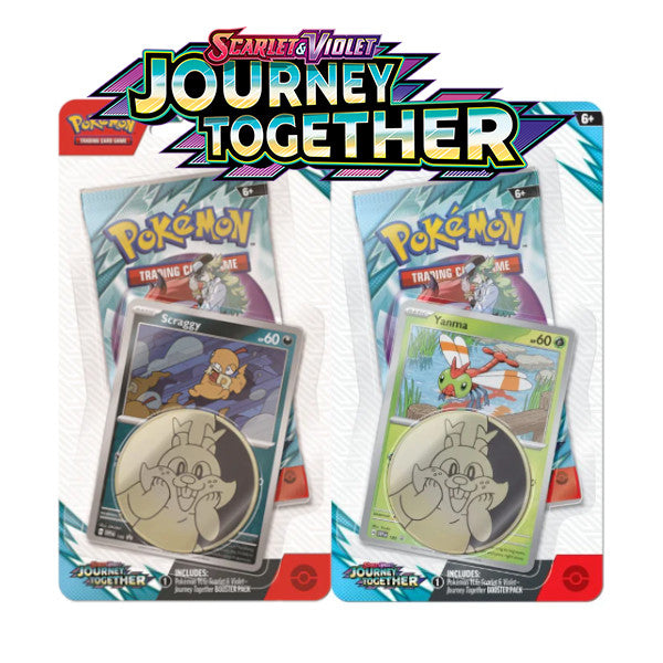 Pokémon TCG: Scarlet & Violet - Journey Together Checklane Blisters ...